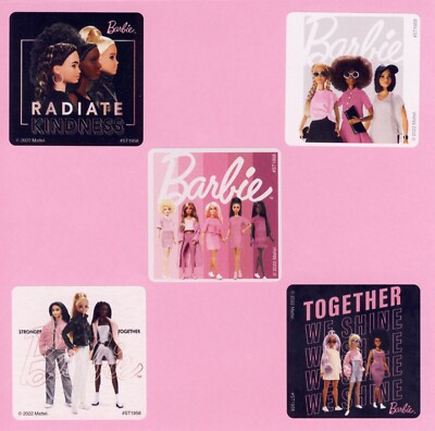 10 Barbie Unity Matters - Large Stickers - Party Favors - Rewards | eBay
