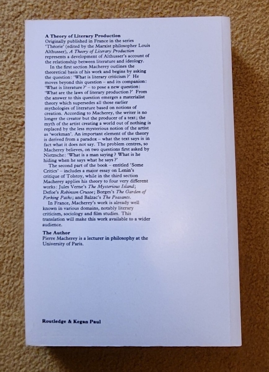 Pierre Macherey Quotes