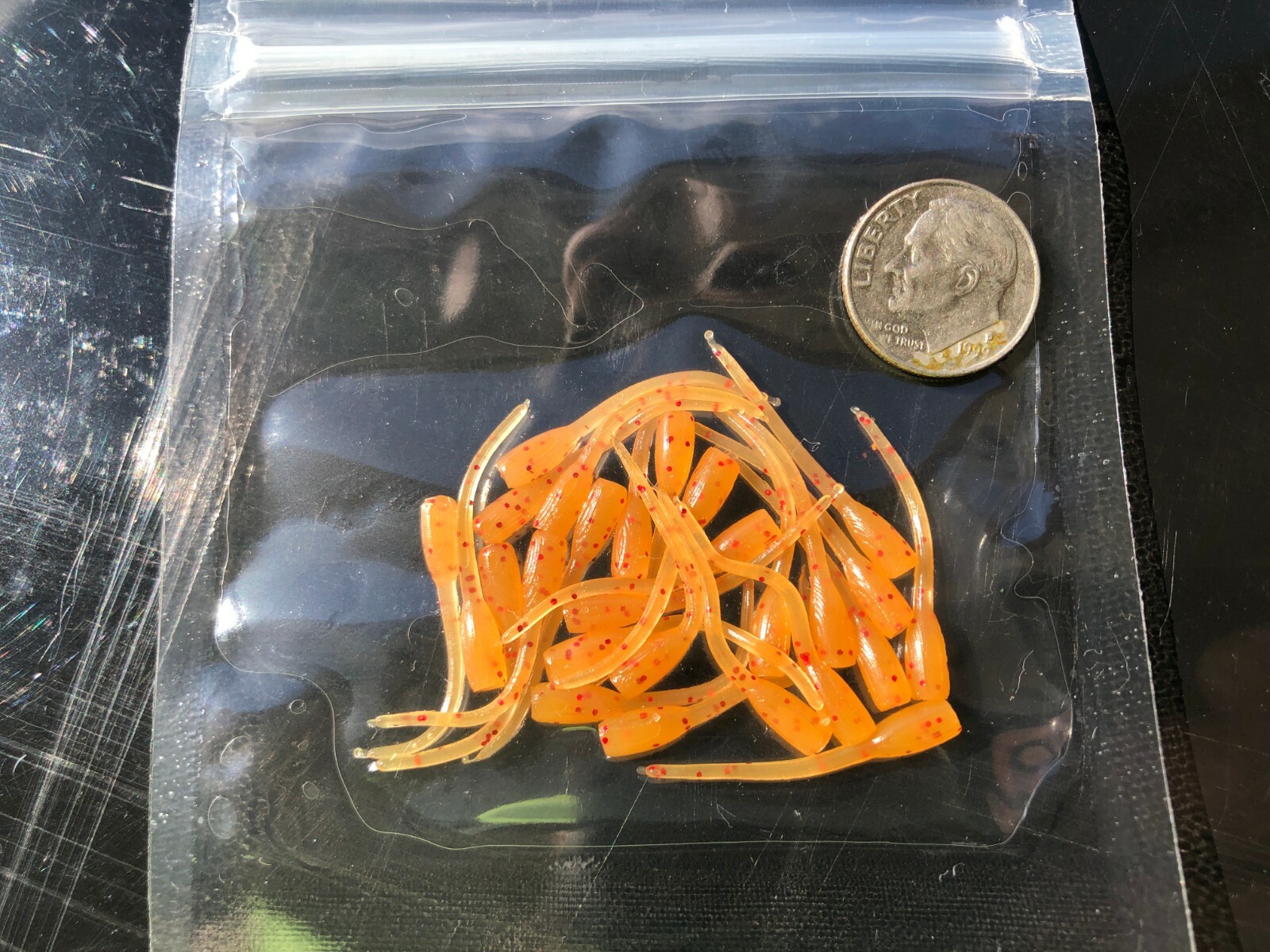 Soft Plastic Baits - Crappie - Panfish - Scented - 25 Count - 1-1/8 ...