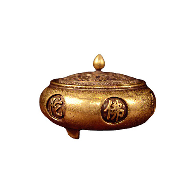 Retro Incense Burner Zodiac Signs Burner Brass Incense Holder With ...