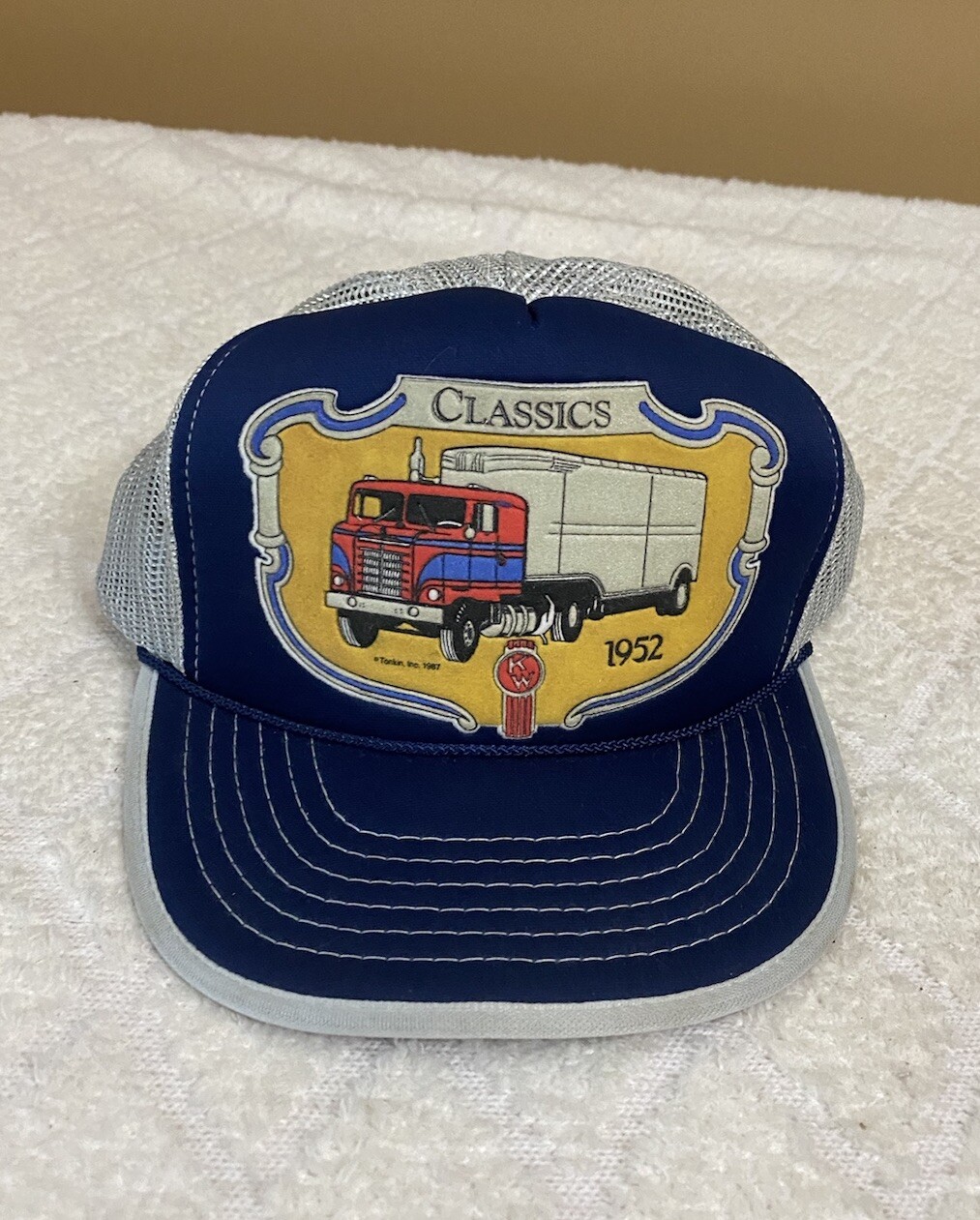 Vintage Classics 1987 Big Rig Truck Patch 1952 Mesh B… - Gem