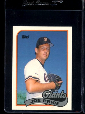 1989 TOPPS TIFFANY #217 JOE PRICE SAN FRANCISCO GIANTS | eBay