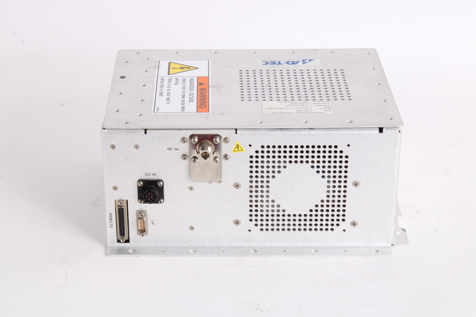 Adtec AMU-600Y Automatic Impedance Matching Unit 600W Max 13.56MHZ 50 ...