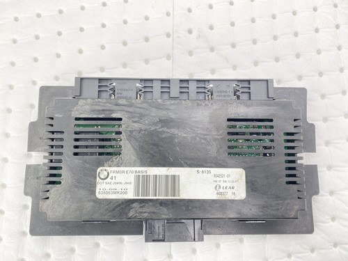 BMW E70 E71 X5 X6 Corps Contrôle Module 6827063 61356827063 9242521 60 ...