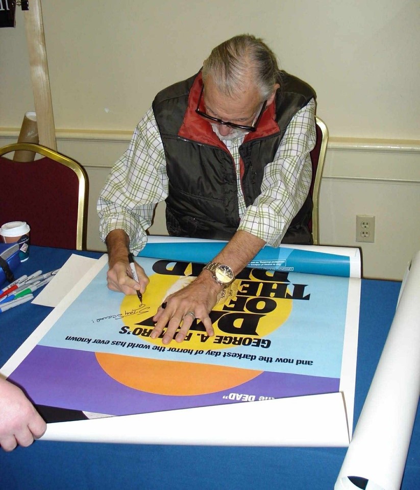 Day Of The Dead Cast Signed By 16 Poster 27x40 George Romero 1985 ...