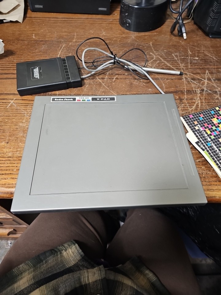 Radio Shack TRS-80 Computer X-Pad Graphic Tablet Model GT-116 | eBay