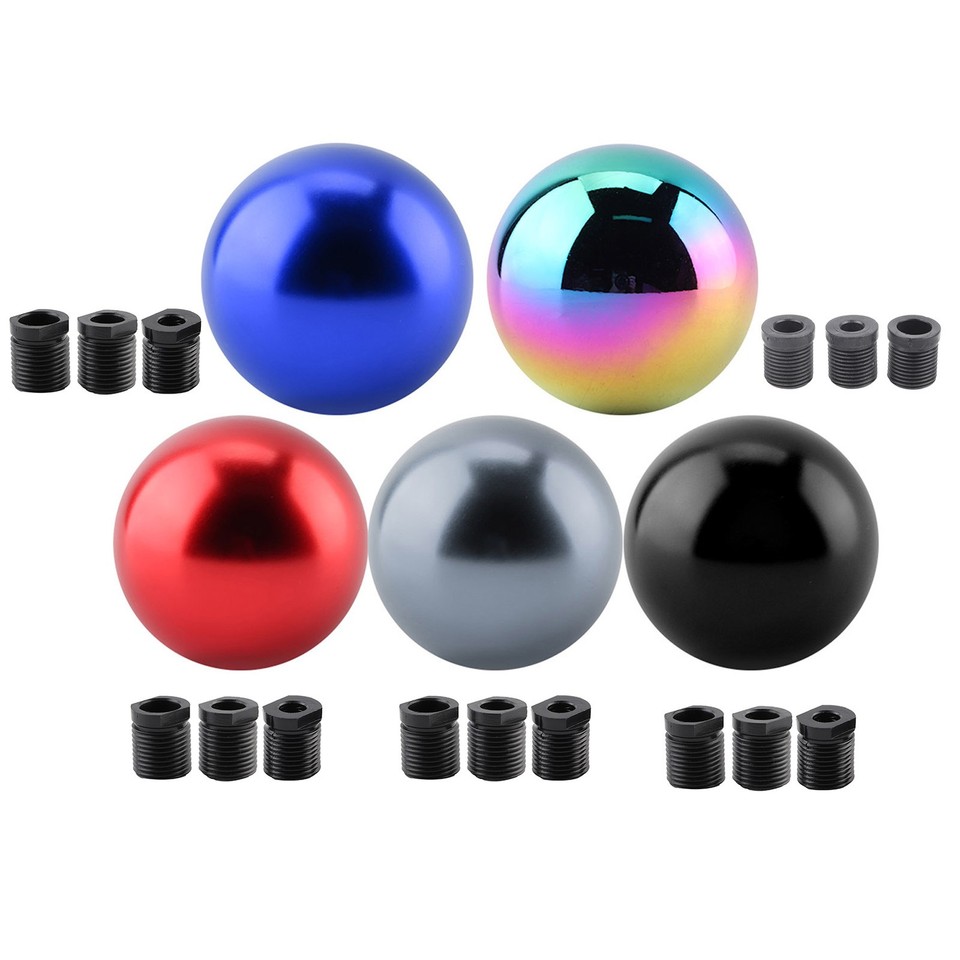 Car Universal Manual Knob Gear Shift Head Round Ball Shape Gear Shift ...
