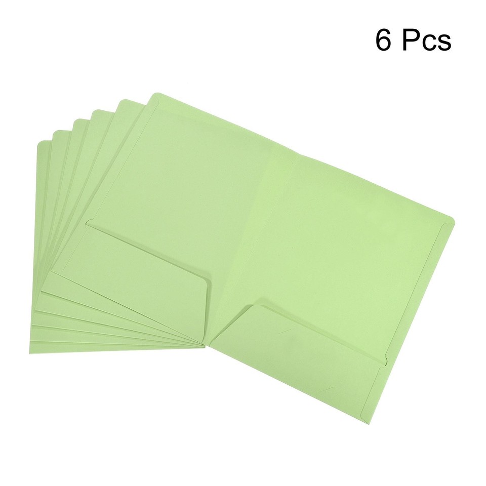 6pcs File Folders A4 Document Holder Filing Envelopes Jacket Light ...