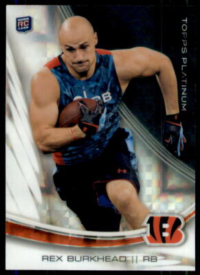 2013 Topps Platinum Xfractors Rex Burkhead Cincinnati Bengals #135 | eBay