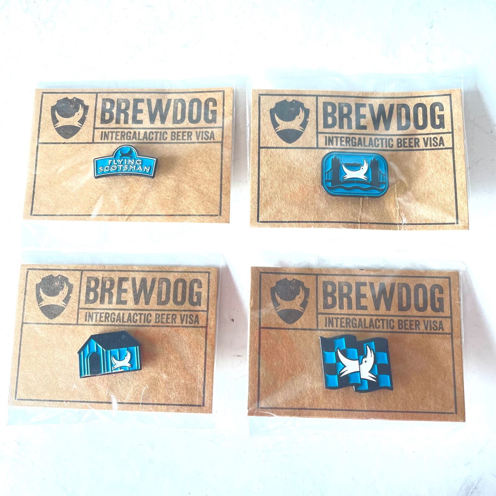 Brewdog Pin Bar Badge Big Smoke New on Card please see my other ...