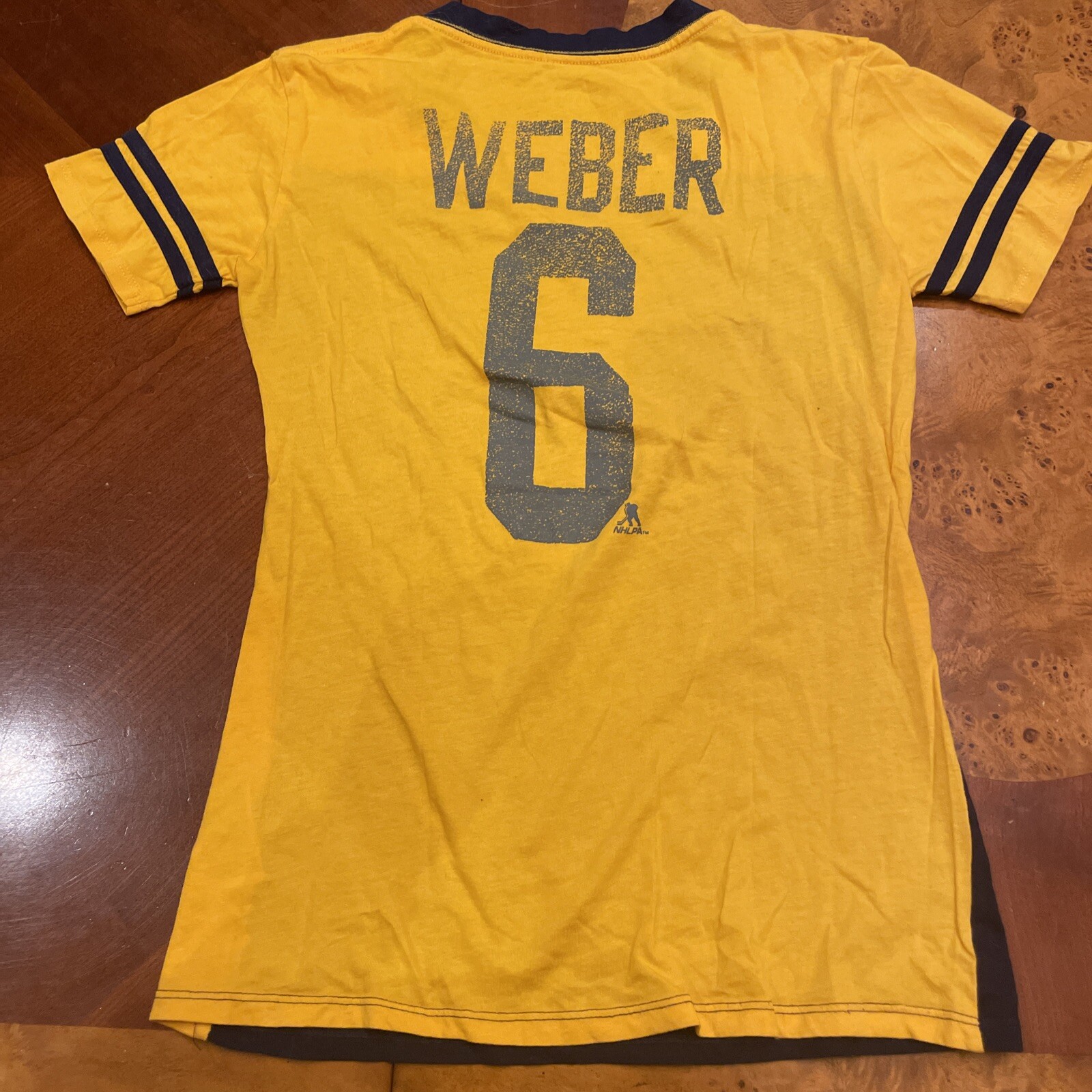 Nashville Predators Shea Weber Shirt Girls Or Womens Size Small 4/6 ...