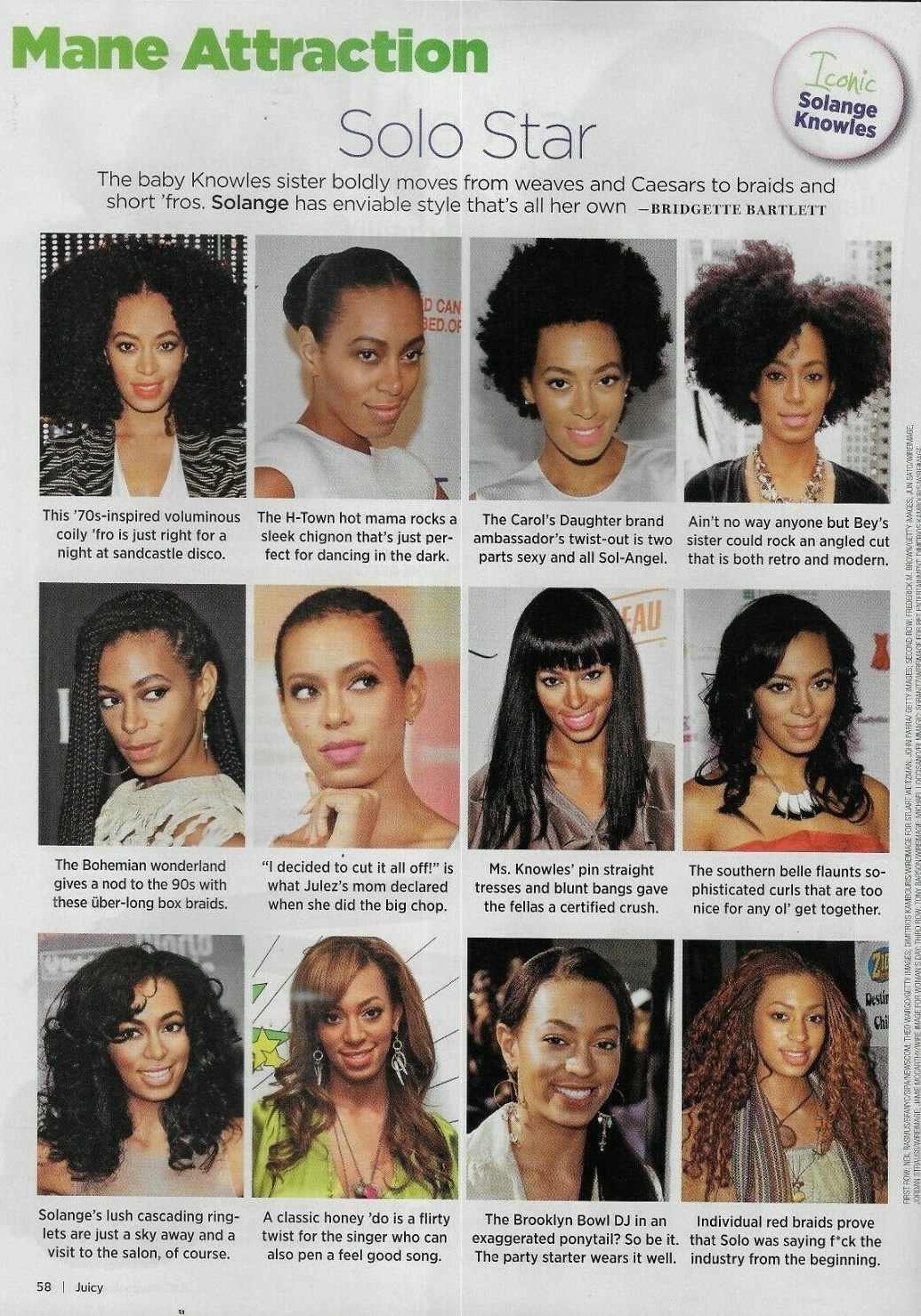 Juicy Magazine Jessica White Chris Brown Stacey Dash LisaRaye Hair Tips ...