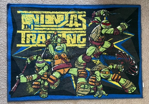 Teenage Mutant Ninja Turtles TMNT Rug - 31x44" - Excellent Condition | eBay