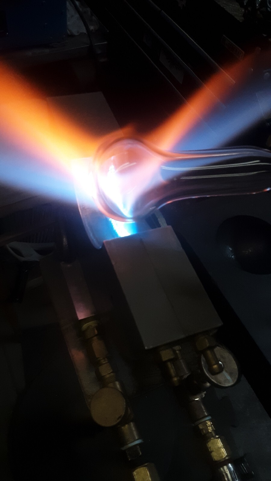 Herbert Arnold WS-WK 141 Water Cooled Radial Burner 72 Ports Glass ...