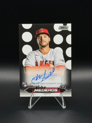 2024 Topps Stadium Club VICTOR MEDEROS #SCBA-VM Rookie On Card AUTO RC ...