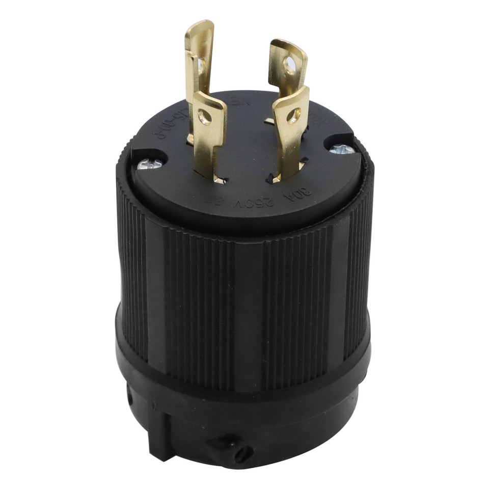 Lots of NEMA L15-30P Male Plug 30A 250V Locking Generator Plug L15-30 ...