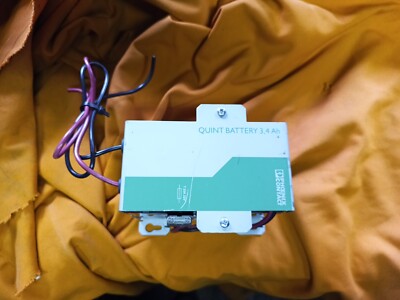 NOS phoenix contact quint battery 3,4 Ah 2866349 quint-bat/24dc/3,4Ah ...