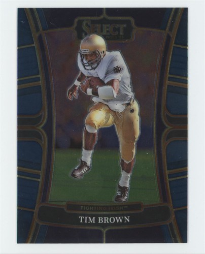 2023 Panini Select Draft Picks Tim Brown Notre Dame Fighting Irish #99 ...