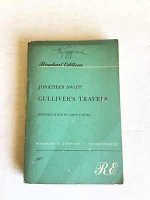 Vintage 1948 PB Rinehart Editions Jonathan Swift Gullivers Travels ...