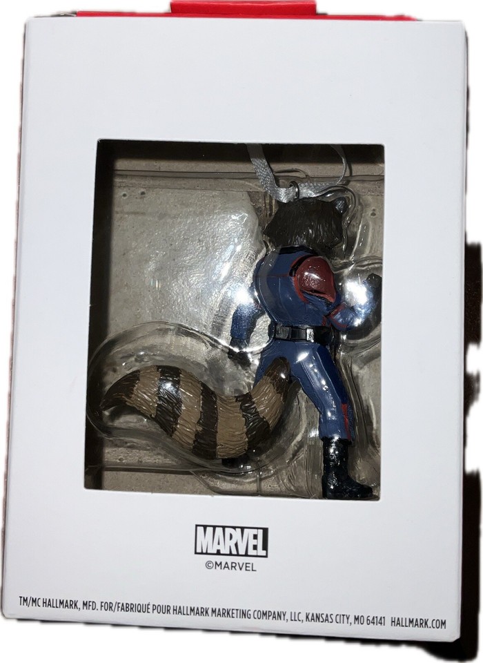 2023 Hallmark Ornament ROCKET from Guardians of the Galaxy Red Box | eBay