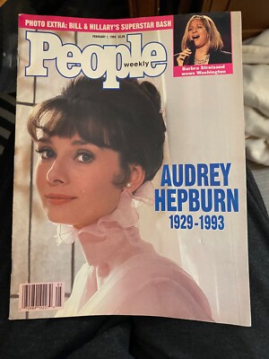 Feb 1st 1993 People Magazine Audrey Hepburn EX cond. | eBay
