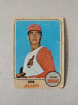 1968 Topps Baseball Card #176 Bob Allen - poor free shipping | eBay