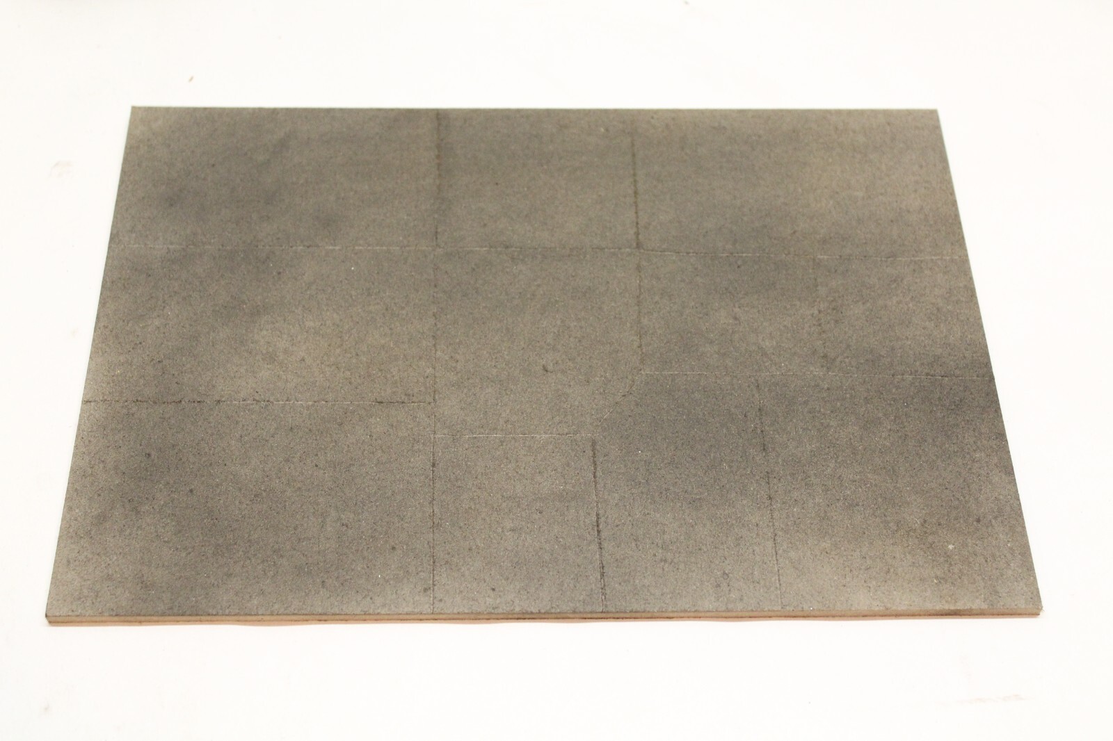 CONCRETE YARD A3 3MM CARD SCENE BASEBOARD MODEL RAILWAY HO/OO GAUGE ...