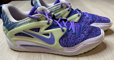 Nike KD 15 Kevin Durant Nightmares Basketball Shoes Psychic Purple Mens ...
