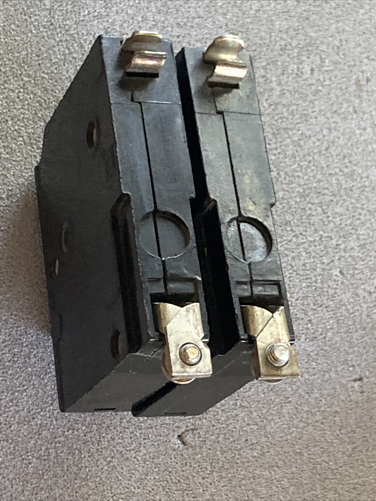 LOT OF 2 SQUARE D QOB QOB115 1 POLE 15 AMP 10KA 120V CIRCUIT BREAKER ...