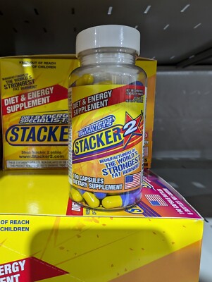 Stacker 100ct *Advanced Weight Loss & Energy* Free Fast Ship *Exp 4/ ...