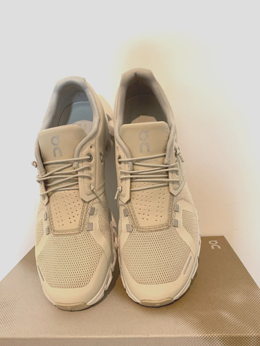 NIB MEN ON CLOUD RUN/WALK/FOOTWEAR/SHOE/SNEAKERS CREAM/SAND CLOUD5 US7M ...
