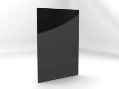 BLACK Acrylic Perspex UV 4.5mm Pre-cut size Free Postage, Framing ...
