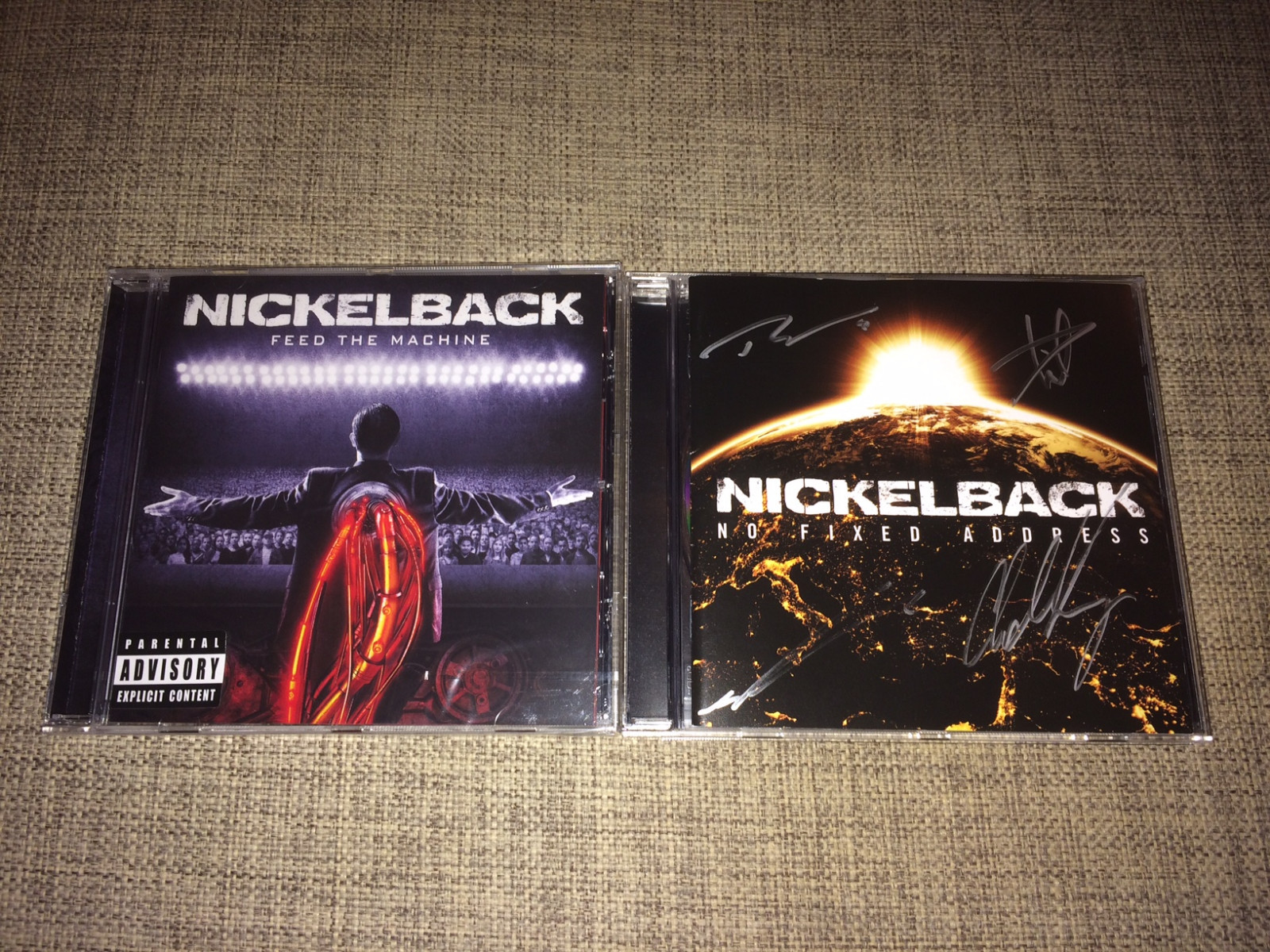 NICKELBACK - NO FIXED ADRESS + FEED THE MACHINE - 2xCD incl ...