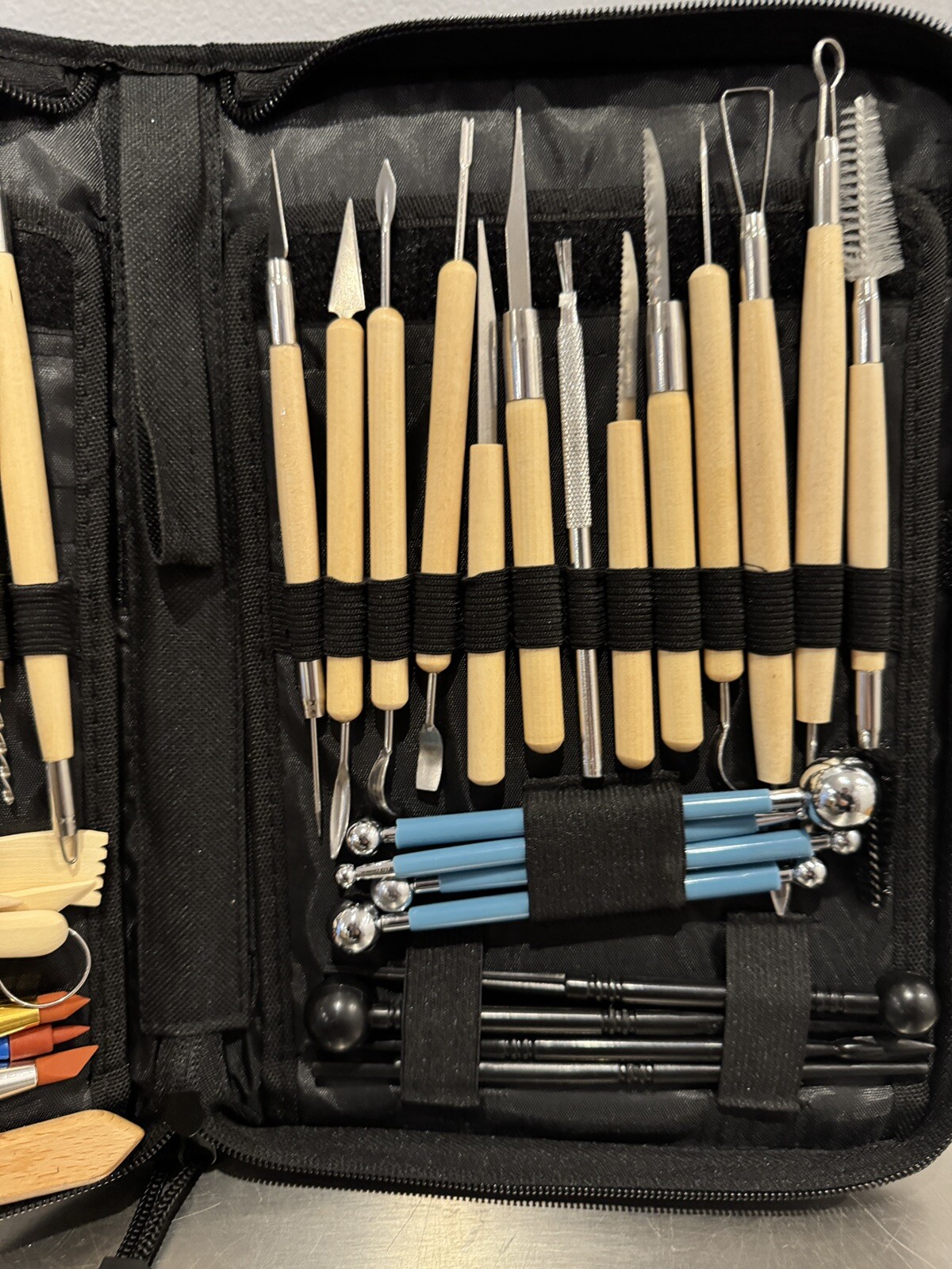 Pottery Clay Sculpting Tools 43Pcs Double Sided Ceramic Clay Carving ...