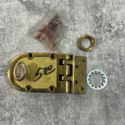 Vintage Segal Deadbolt Door Lock Brass Segalock USA Works Tested | eBay