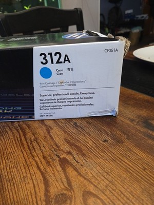 NEW 🔵 SEALED HP LaserJet 312A CF381A Cyan Toner Print Cartridge Genuine ...