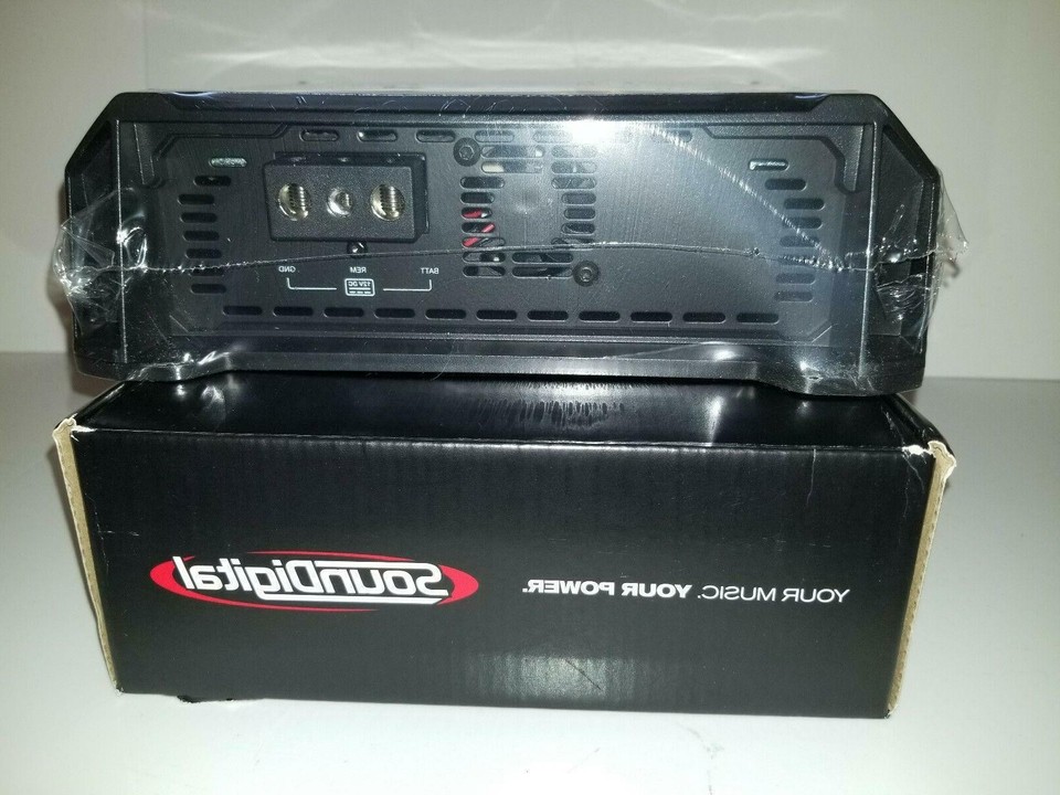 Amplifier Soundigital SD 3000.1D Nano - 1 Channel - 3000 Watts - 2 Ohms ...