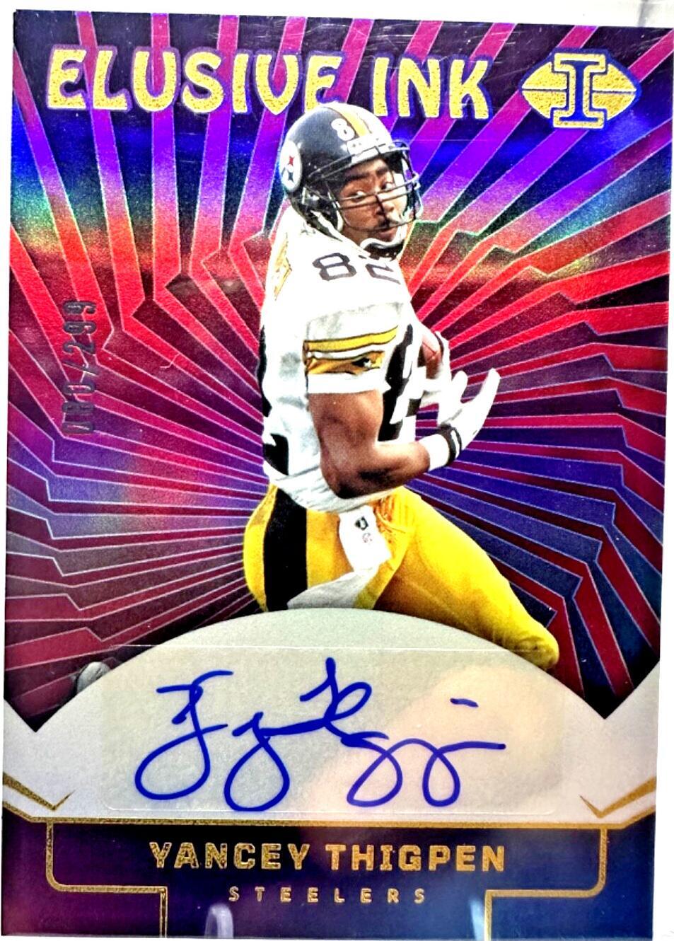 2024 Panini Illusions - Elusive Ink Yancey Thigpen #EI-YTN /299 (AU ...