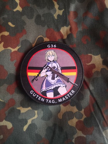 Girls' Frontline GFL morale cosplay G36 G-36 anime girl airsoft army ...
