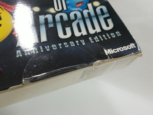 Microsoft RETURN OF ARCADE PAC-MAN Galaxian 1995 WINDOWS BiG Box SEALED ...