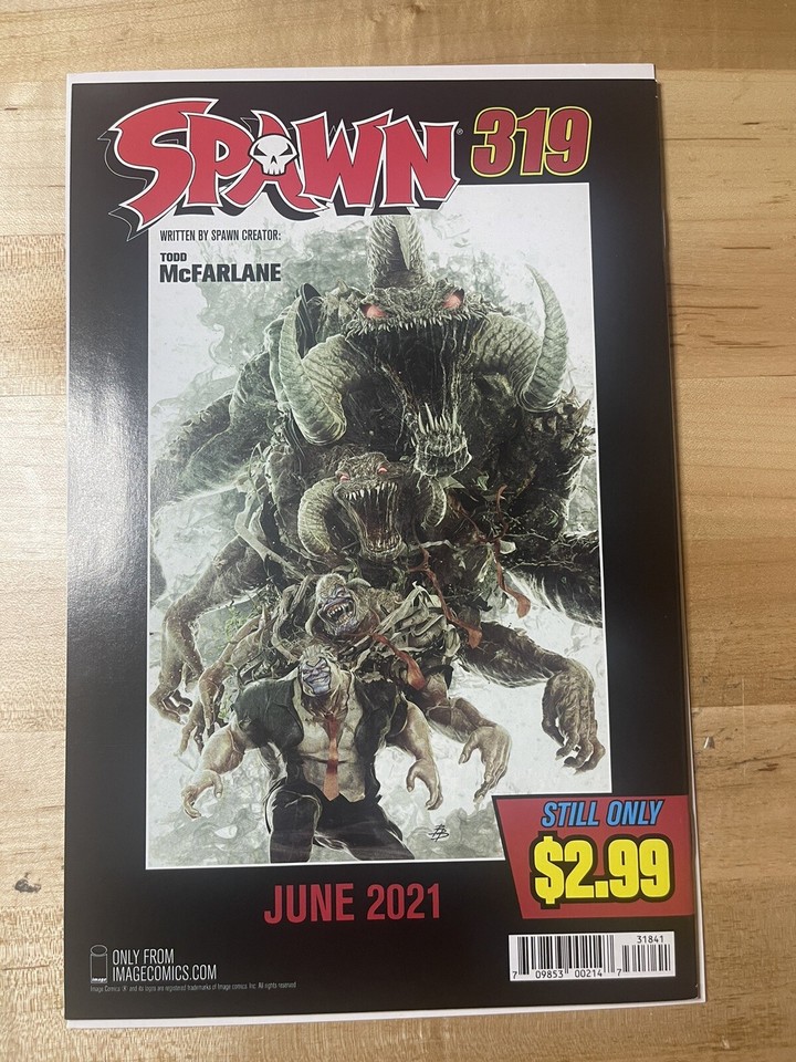 Spawn 318 1:5 McFarlane BW Variant Image Comics | eBay