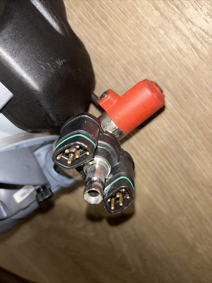 Interspiro F PC Spiromatic Firefighter Fire Face Mask + CBRN Breathing ...