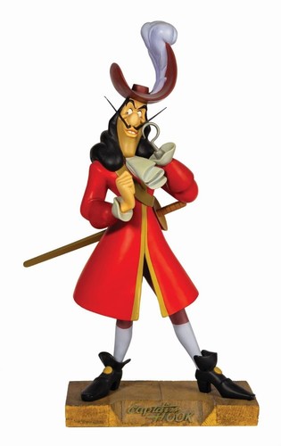 DISNEY BIG FIGURE CAPTAIN HOOK STATUE PETER PAN BRAND NEW EXTREMELY ...