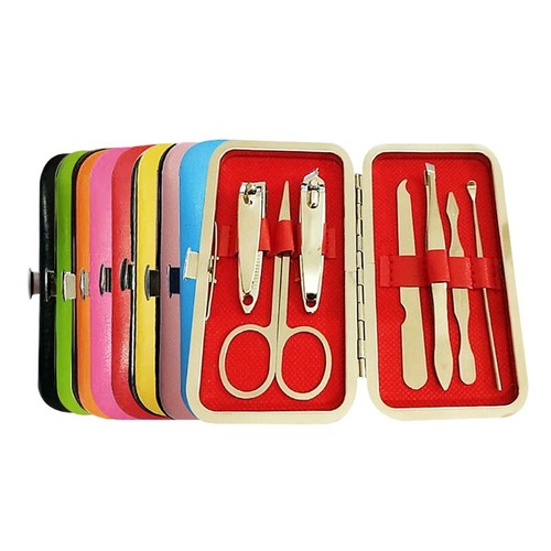 Portable Stainless Steel Pedicure Ear Spoon Scissors Tool | eBay
