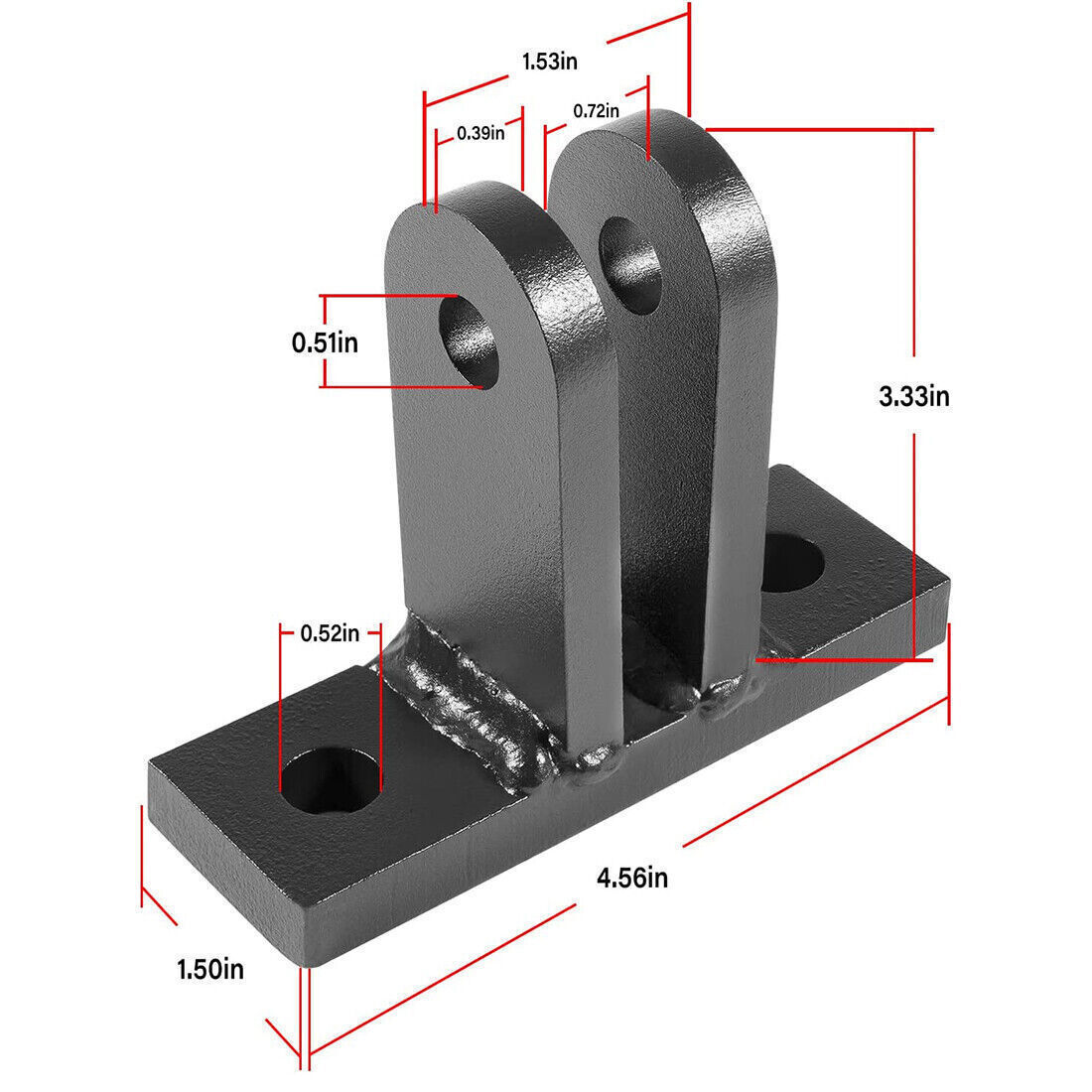 BX88230 Bolt-On Base Plate Bracket Kit For Blue Ox Tow Bars, Jeep ...