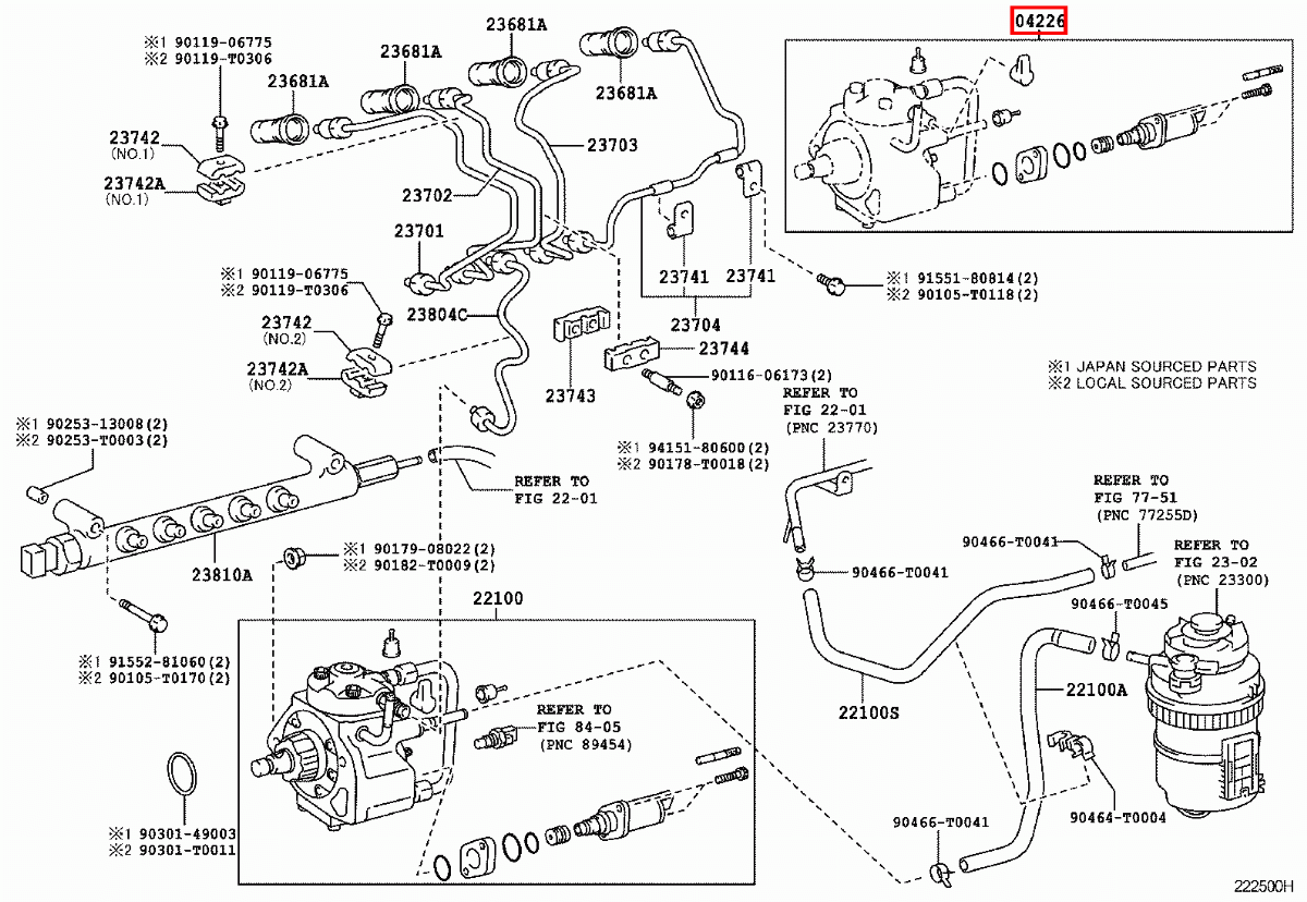 Genuine Hilux KUN36 KUN35 KUN26 1KD 2KD Suction Control Valve Kit | eBay