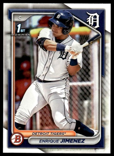 2024 Bowman BP-31 Enrique Jimenez Detroit Tigers Baseball Card | eBay