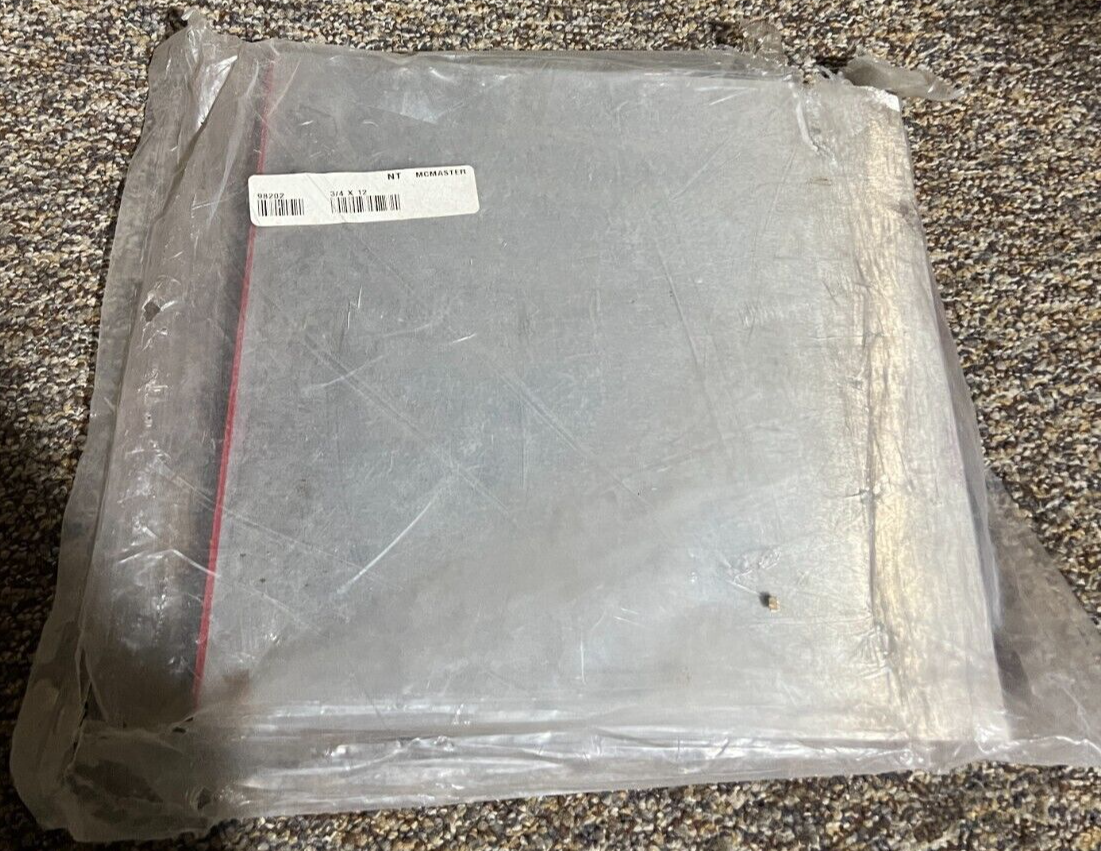 Steel Plate Panel, Silver 98202 3/4 x 12 NT McMaster | eBay