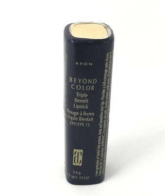 Vintage Avon Beyond Color Triple Benefit Lipstick SPF 15 NOS - CHOOSE ...