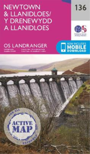 Newtown & Llanidloes (Map) OS Landranger Active Map 9780319475706 | eBay